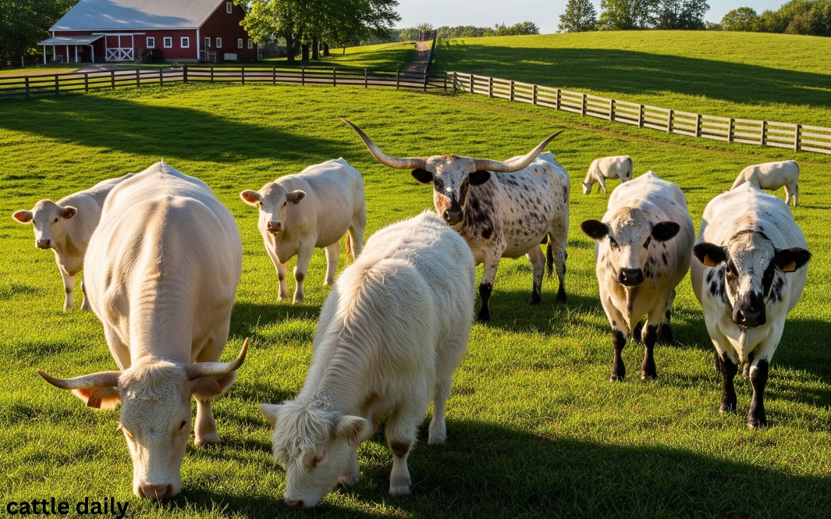 White cattle breeds - Cattle Daily