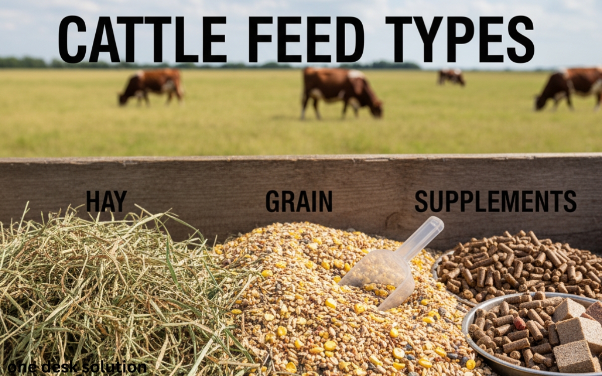 Cattle Feed Types: Hay, Grain, and Supplements - Cattle Daily