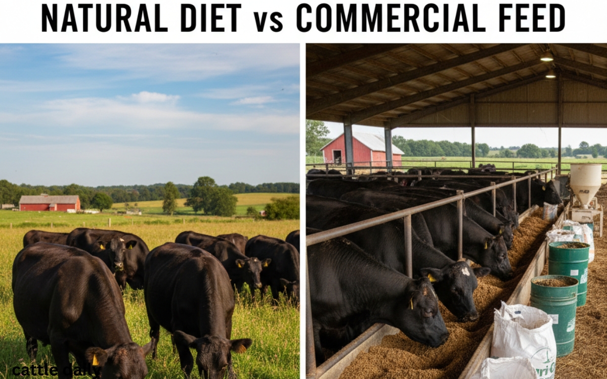 What Cattle Eat: Natural Diet vs Commercial Feed - Cattle Daily