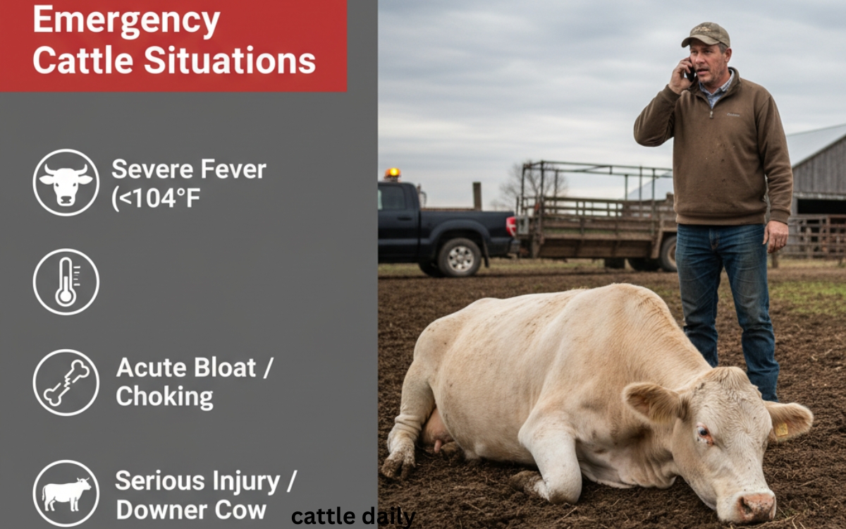 When to Call the Vet: Emergency Cattle Situations - Cattle Daily