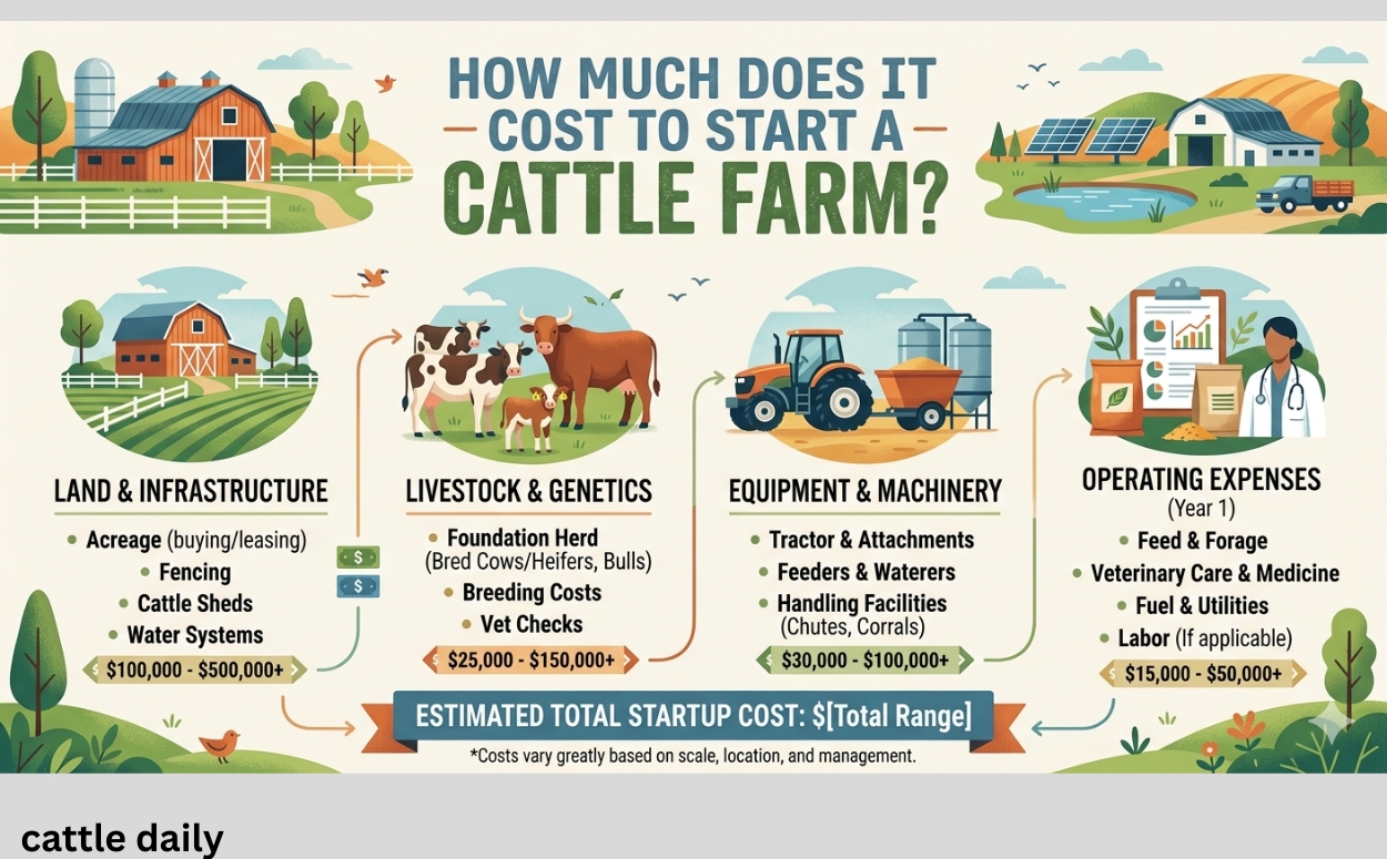 How Much Does It Cost to Start a Cattle Farm? - Cattle Daily