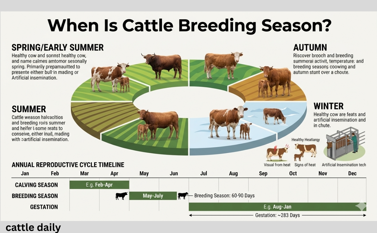 When Is Cattle Breeding Season?" - Cattle Daily