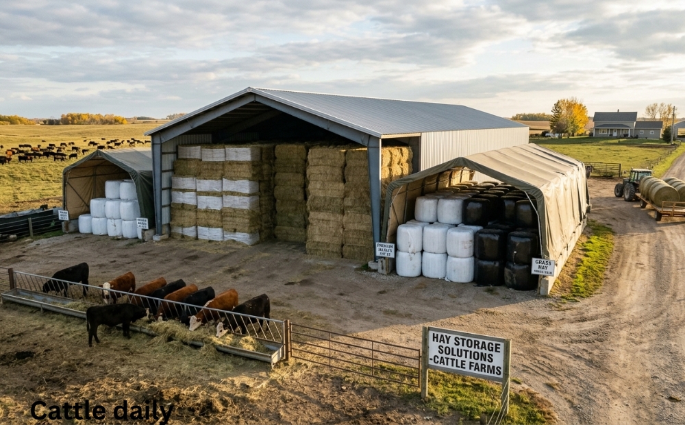 Hay Storage Solutions for Cattle Farms - Cattle Daily